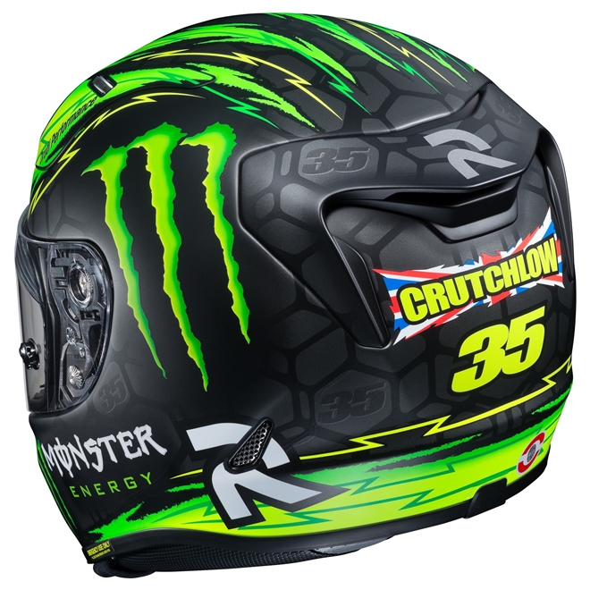 Capacete HJC RPHA 11 Pro Cal Crutclow Preto/Verde (Tri-Composto) - Grid ...