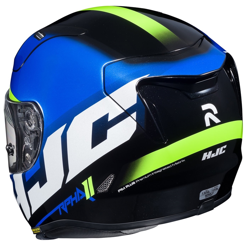 Capacete HJC RPHA 11 Spicho Branco/Azul/Preto (Tri-Composto) - Grid Motors