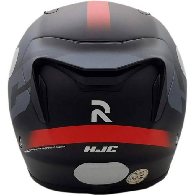 Capacete HJC RPHA 11 Spicho Cinza/Preto/Vermelho (Tri-Composto)