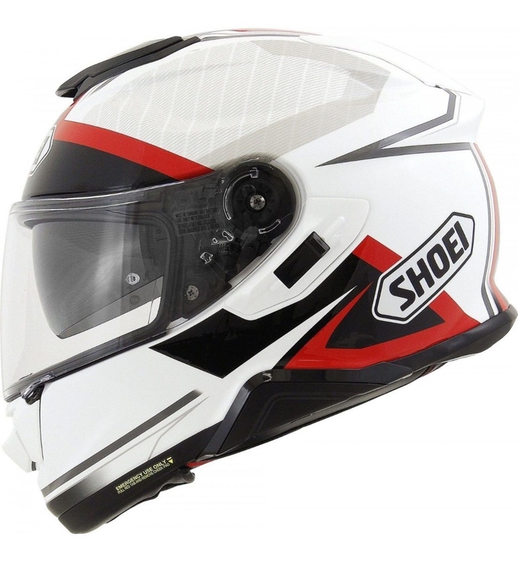 Capacete Shoei GT-Air 2 Affair TC-6 Branco/Preto/Vermelho - Grid Motors