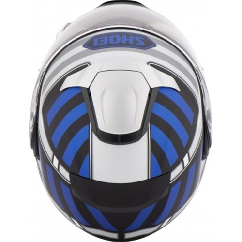 Capacete Shoei Neotec 2 Splicer TC- 2 Preto/Azul/Prata Articulado ...