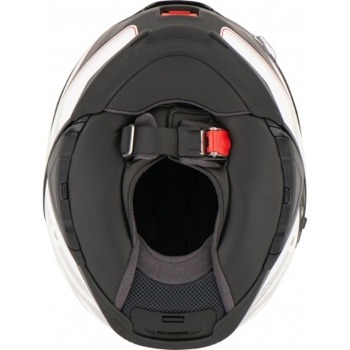 Capacete Shoei Neotec 2 Splicer TC- 6 Preto/Branco/Vermelho Articulado ...