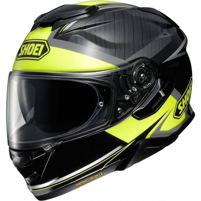 Capacete Shoei GT-Air 2 Affair TC-3 Preto/Amarelo - Grid Motors