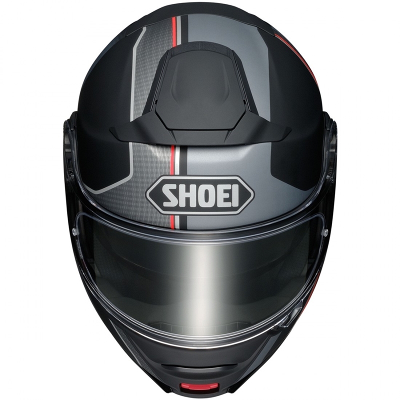 Capacete Shoei Neotec 2 Excursion TC-5 Preto/Cinza Articulado - Grid Motors