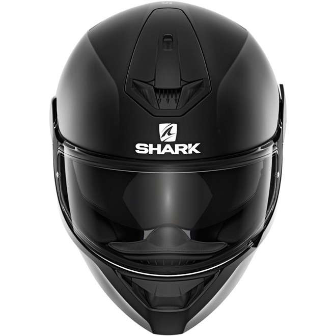 Capacete Shark D-Skwal 2 Blank Mat KMA Preto Fosco