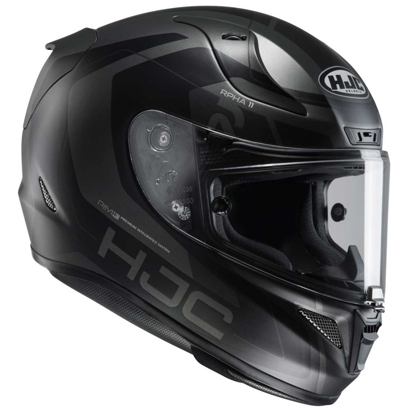 Capacete HJC RPHA 11 Chakri Preto (Tri-Composto) - Grid Motors
