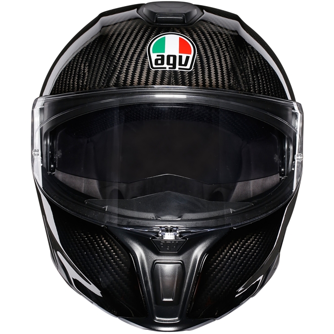 Capacete AGV Sportmodular Fibra Carbono - Grid Motors
