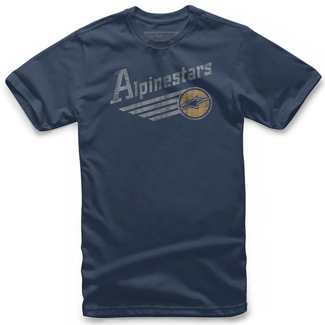 Camiseta Alpinestars Chief Azul - Grid Motors