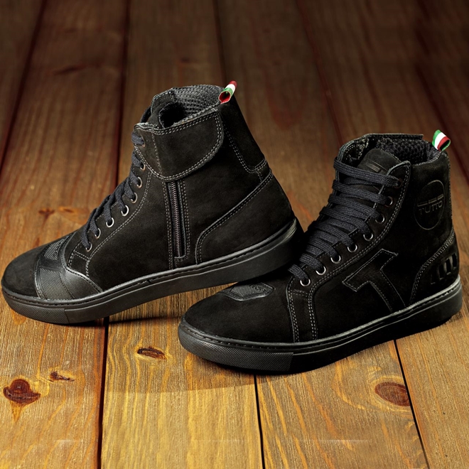 Tênis Tutto Moto Urban (Couro) Preto