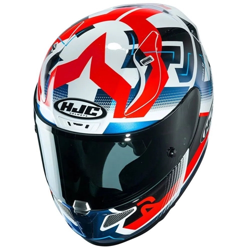 Capacete HJC RPHA 11 Nectus Azul/Vermelho (Tri-Composto) - Grid Motors