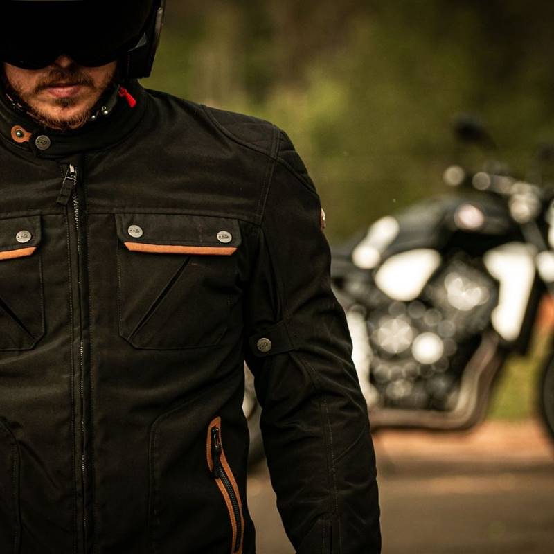 Jaqueta LS2 Bullet - Preto - Grid Motors