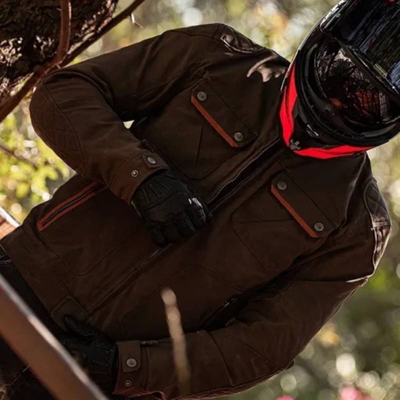 Jaqueta LS2 Bullet - Marrom