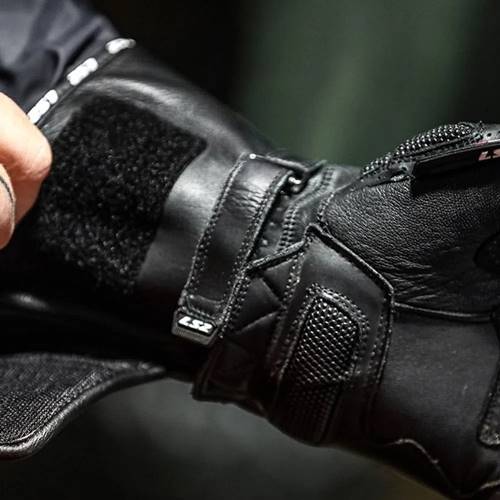 Luva LS2 Rust - Preto