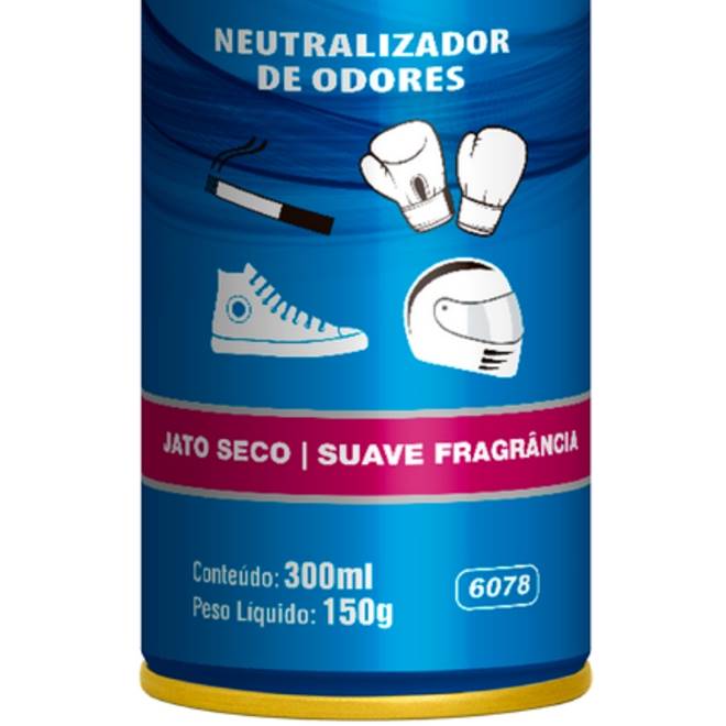 Spray Tira Cheiro Neutralizador de Odores Radnaq - 300ml - Grid Motors