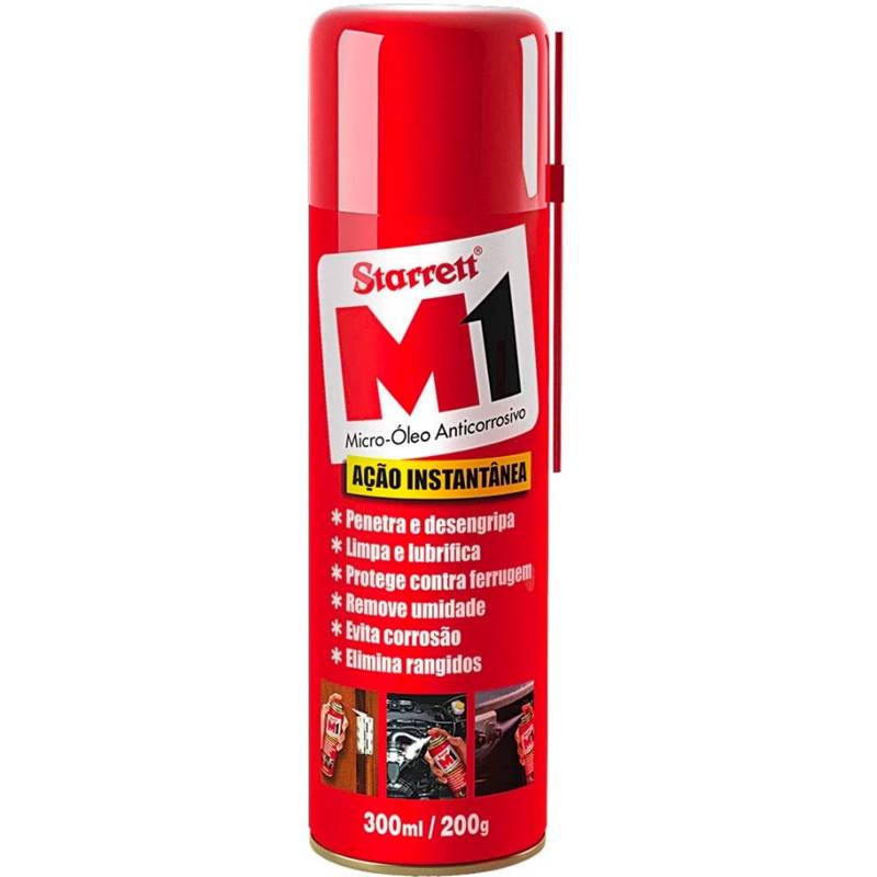 Lubrificante Micro Óleo Anticorrosivo M1 Starrett - Spray 300ml - Grid ...