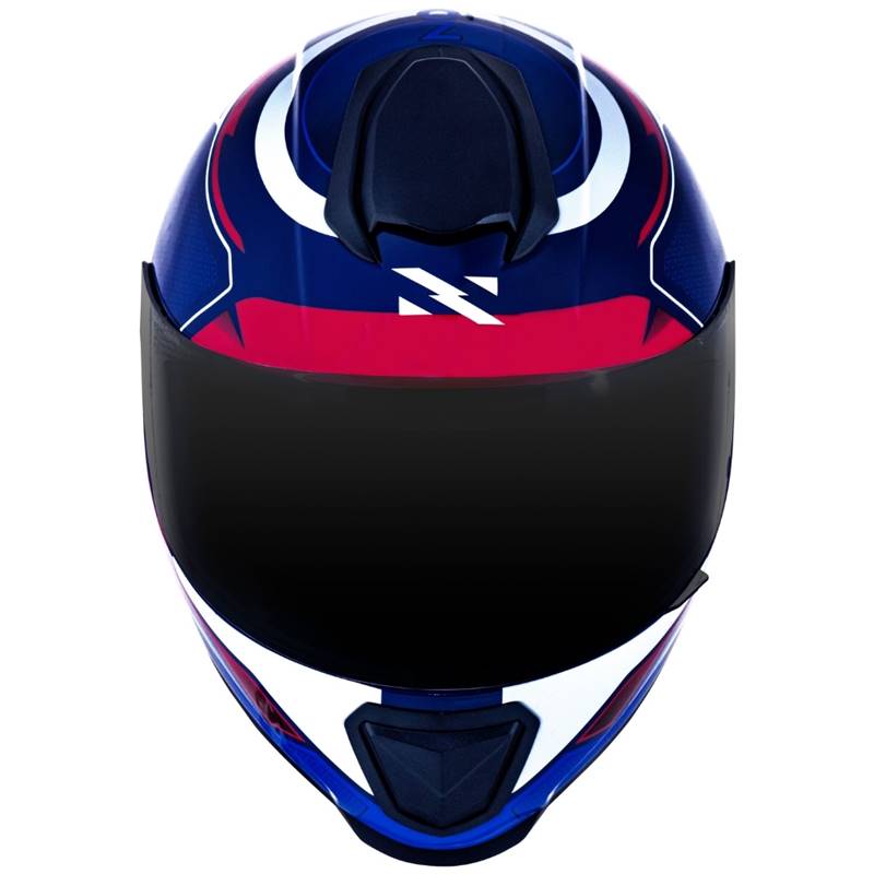 Capacete Norisk Razor Speedmax Azul/Branco/Vermelho - Grid Motors