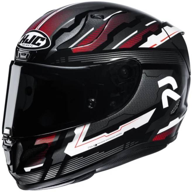 Capacete HJC RPHA 11 Stobon - Preto/Vermelho/Branco (Tri-Composto ...
