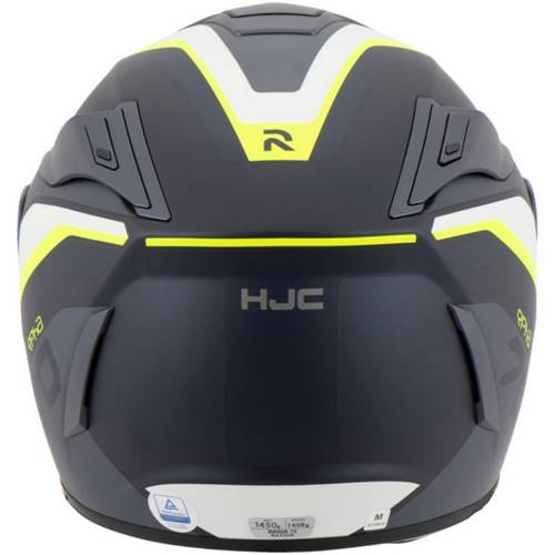 Capacete HJC RPHA 70 Kroon - Preto/Branco/Verde (Tri-Composto)