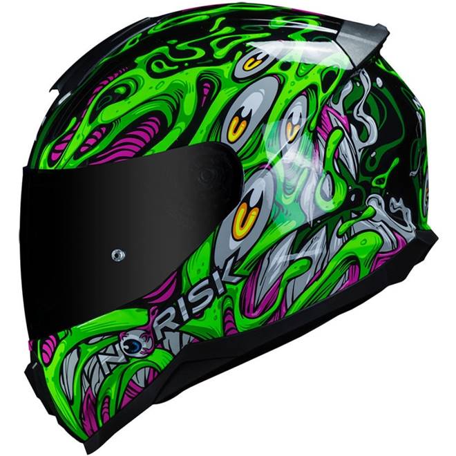 Capacete Norisk Razor Parasite - Verde