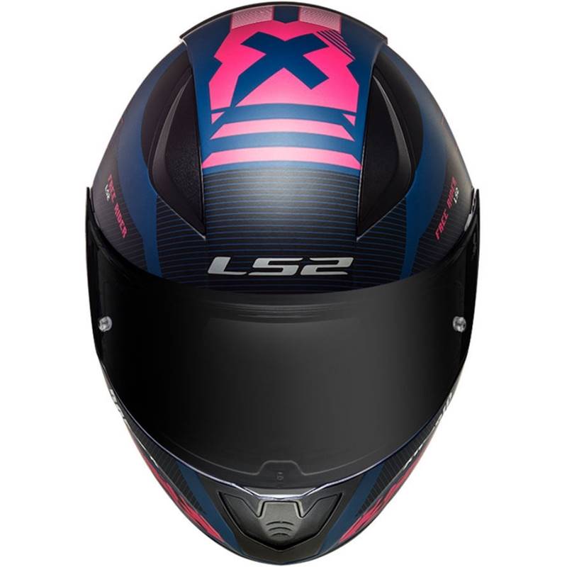Capacete LS2 FF353 Rapid Xtreet - Azul/Roxo - Grid Motors