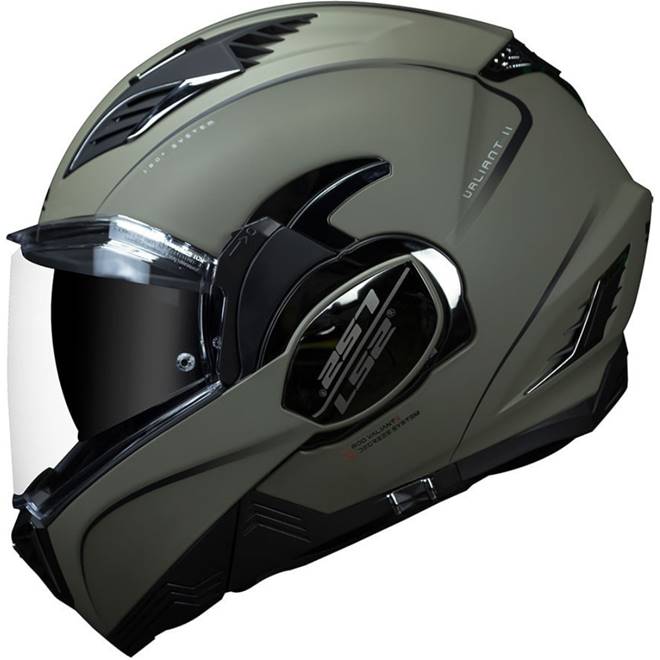Capacete LS2 Valiant 2 FF900 Special - Cinza Fosco (Articulado) - Grid ...