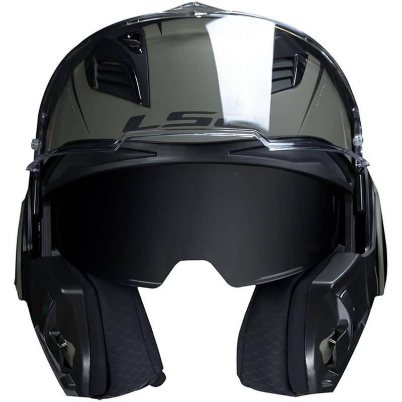 Capacete LS2 Valiant 2 FF900 Special - Cinza Fosco (Articulado) - Grid ...