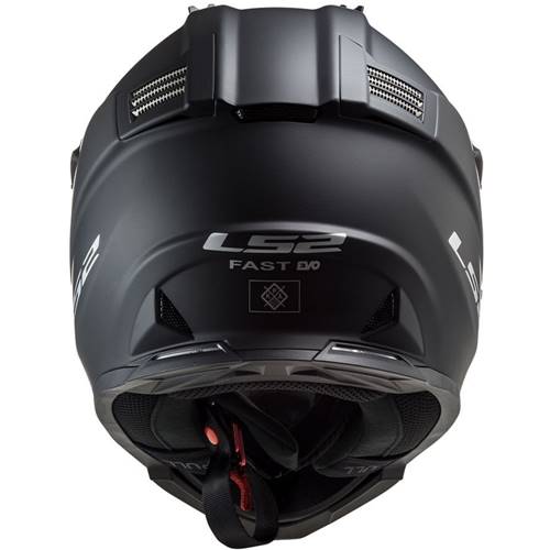 Capacete LS2 MX437 Fast Monocolor - Preto Fosco - Grid Motors