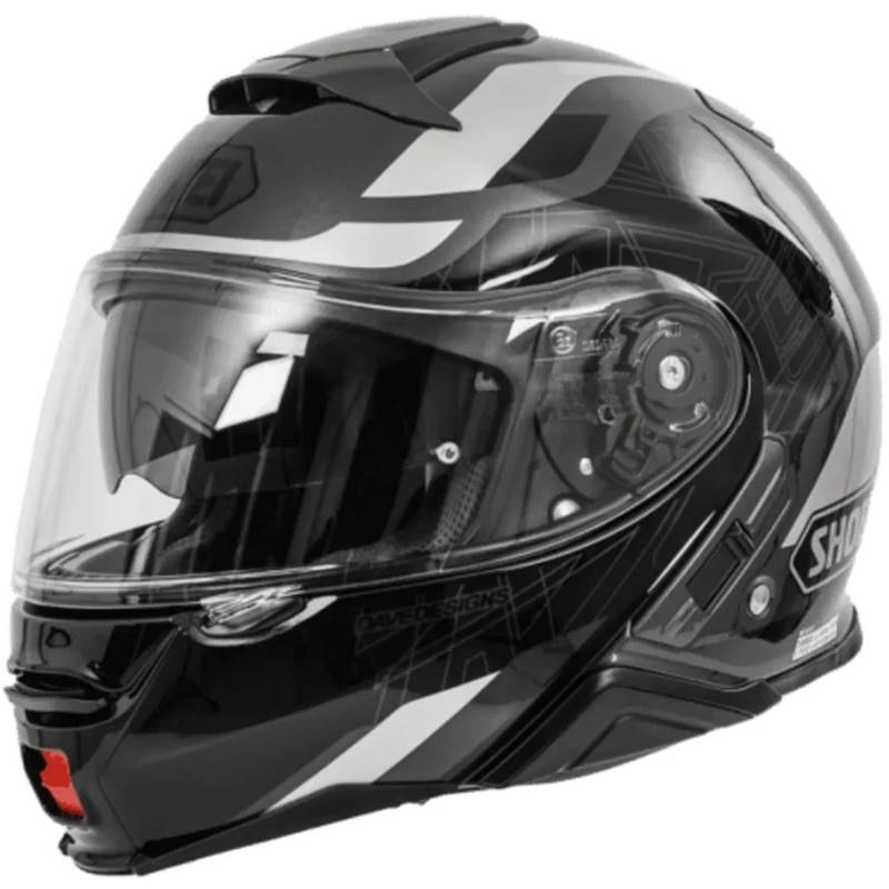 Capacete Shoei Neotec 2 MM93 Collection 2-Way TC-5 - Preto/Cinza - Grid ...