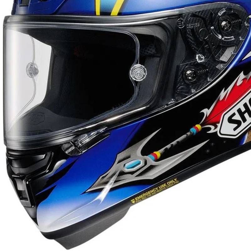 Capacete Shoei X-Spirit 3 Norick 04 TC-2 - Azul - Grid Motors