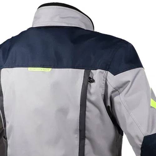 Jaqueta LS2 Metropolis Evo - Cinza/Azul/Amarelo - Grid Motors