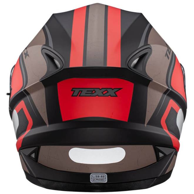Capacete Texx Wing Broker - Vermelho - Grid Motors
