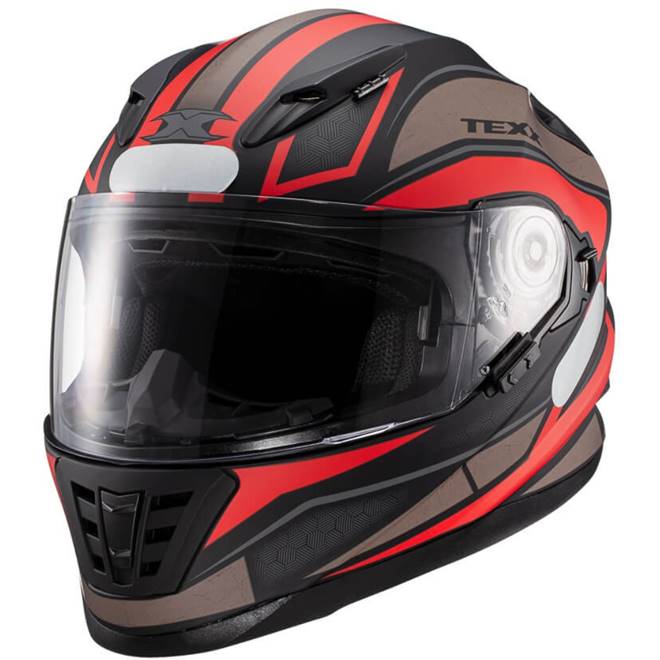 Capacete Texx Wing Broker - Vermelho - Grid Motors