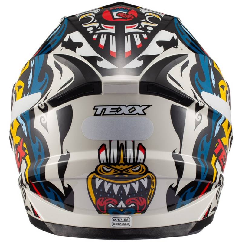 Capacete Texx Hawk Hunger - Cinza/Amarelo - Grid Motors