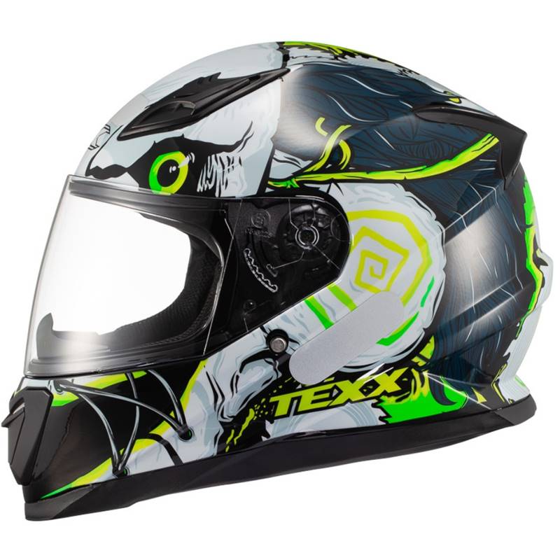 Capacete Texx Hawk Scream - Verde/Azul