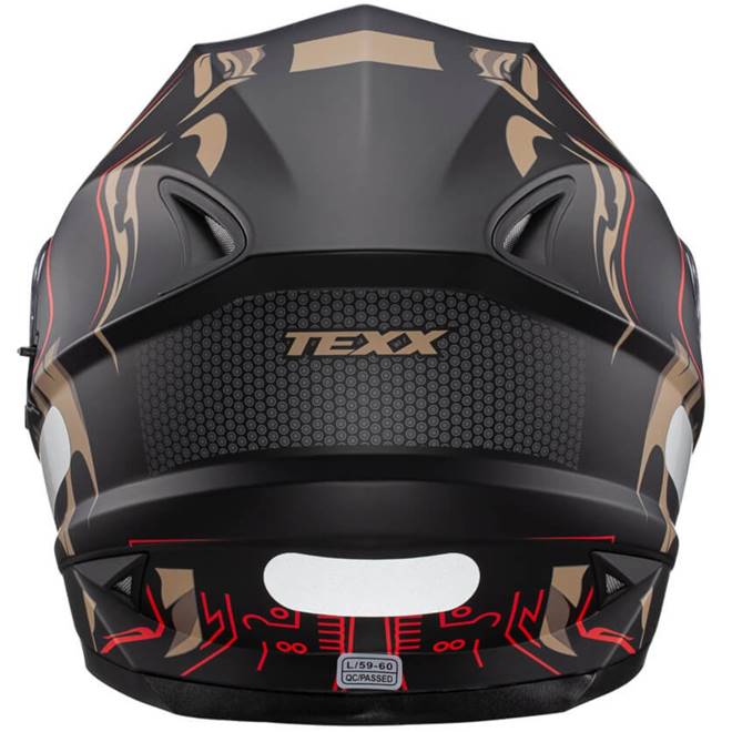 Capacete Texx Wing Cyrax - Vermelho - Grid Motors