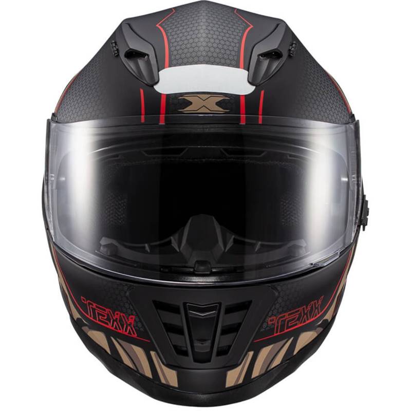 Capacete Texx Wing Cyrax - Vermelho - Grid Motors