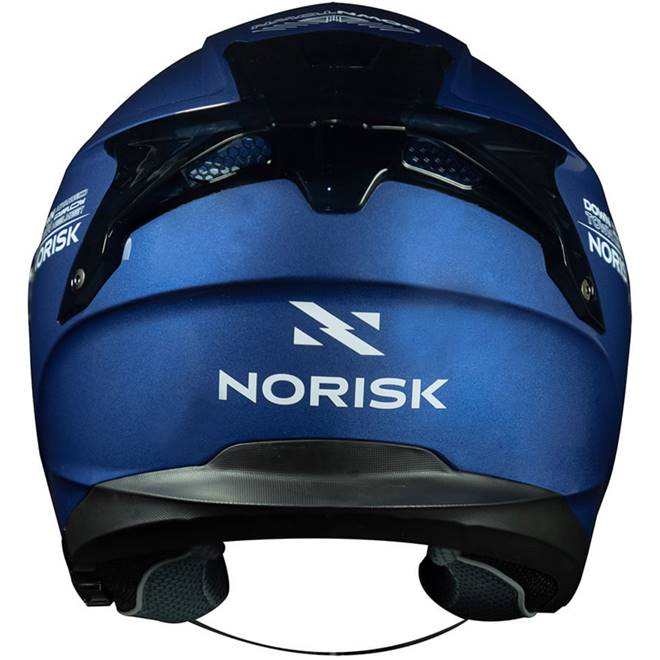 Capacete Norisk Downtown Monocolor (Aberto) - Azul - Grid Motors