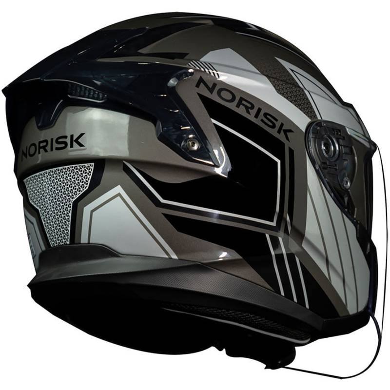 Capacete Norisk Downtown Provenza (Aberto) - Cinza/Preto - Grid Motors