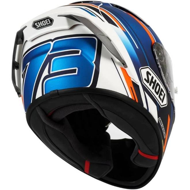 Capacete Shoei X-Spirit 3 AM73 Alex Marquez - Azul/Branco - Grid Motors