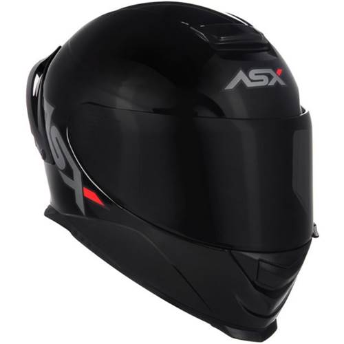 Capacete ASX Eagle Racing Solid - Preto - Grid Motors