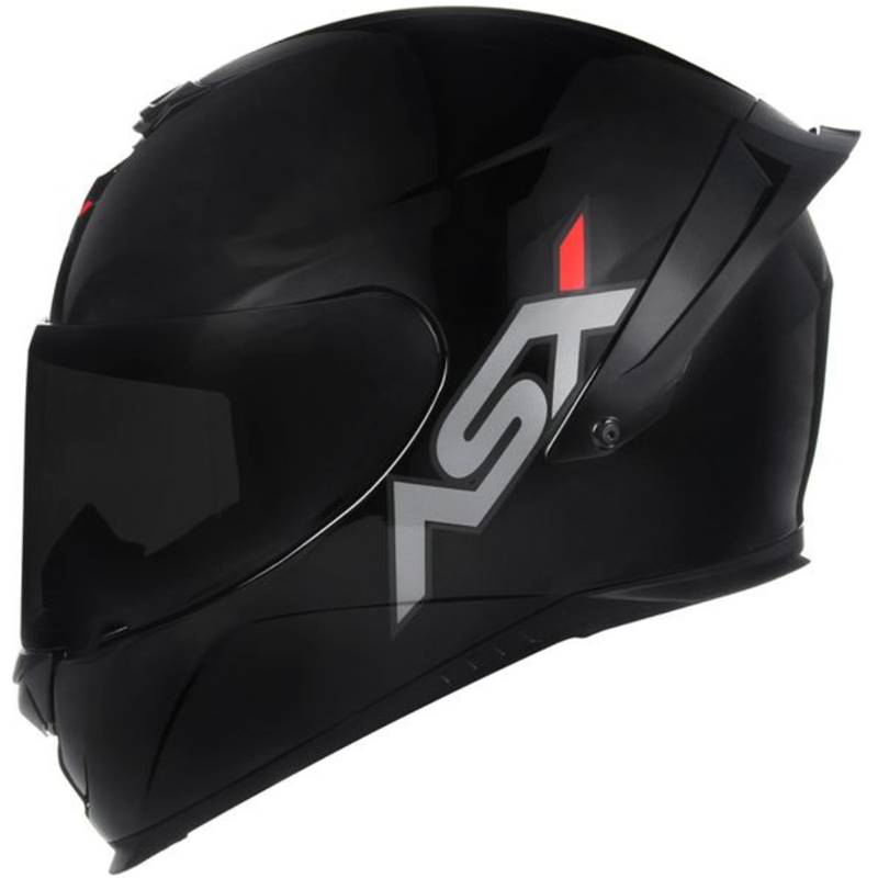 Capacete ASX Eagle Racing Solid - Preto - Grid Motors