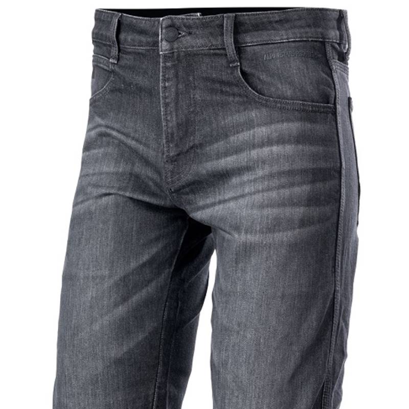 Calça Alpinestars Sektor Regular Fit Denim Preto - Grid Motors