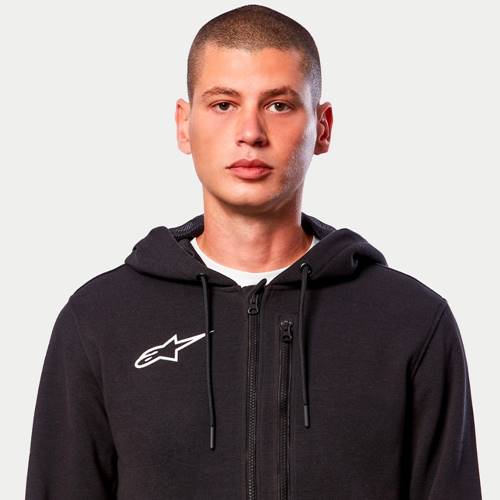 Moletom Alpinestars Asym Hoodie Preto - Grid Motors