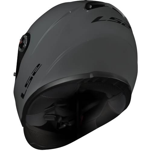 Capacete LS2 FF358 Monocolor - Cinza - Grid Motors
