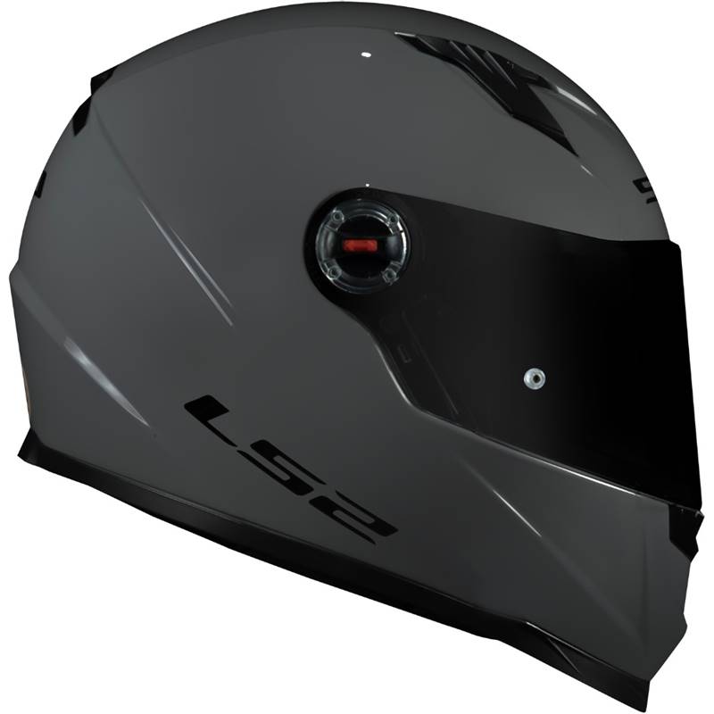 Capacete LS2 FF358 Monocolor - Cinza - Grid Motors