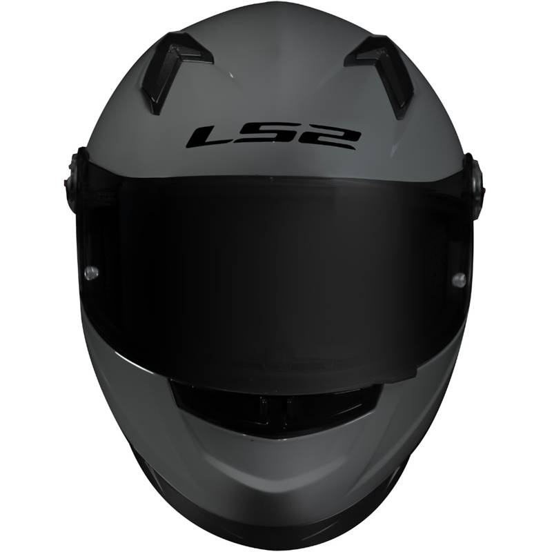 Capacete LS2 FF358 Monocolor - Cinza - Grid Motors
