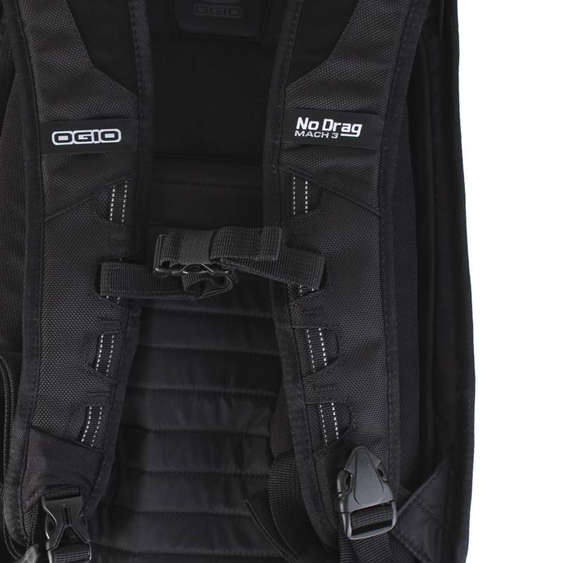 Mochila Ogio No Drag Mach 3 Pack Preto - Grid Motors
