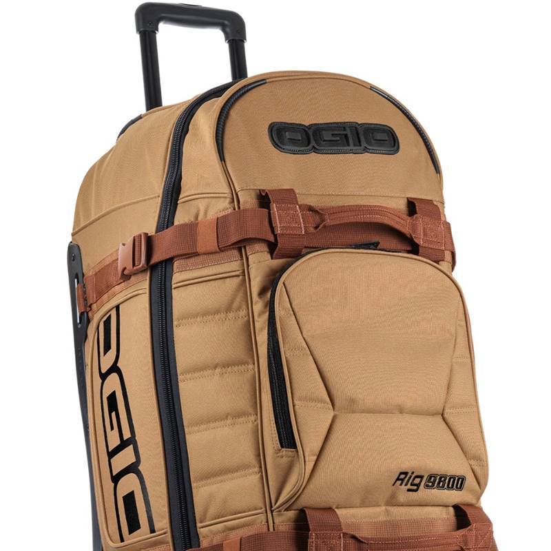 Mala Ogio Rig 9800 Wheeled Bag Coyote - Marrom - Grid Motors