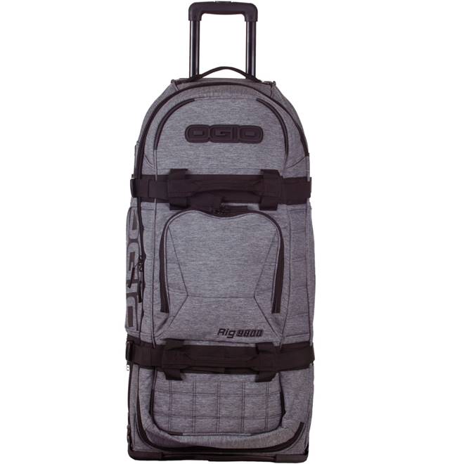 Mala Ogio Rig 9800 Wheeled Bag Dark Static - Cinza - Grid Motors