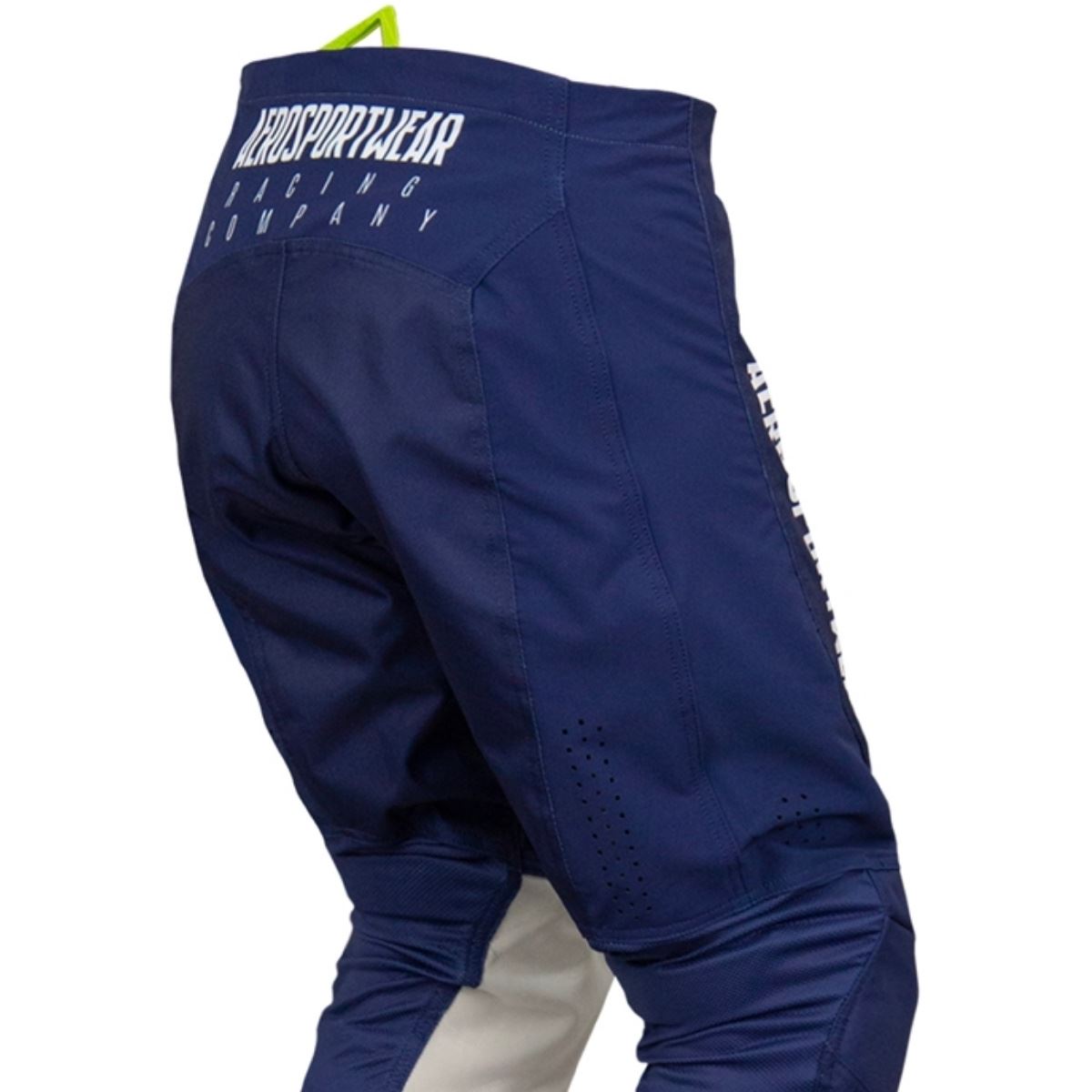 Calça ASW Podium Commander 23 - Azul Marinho/Branco - Grid Motors